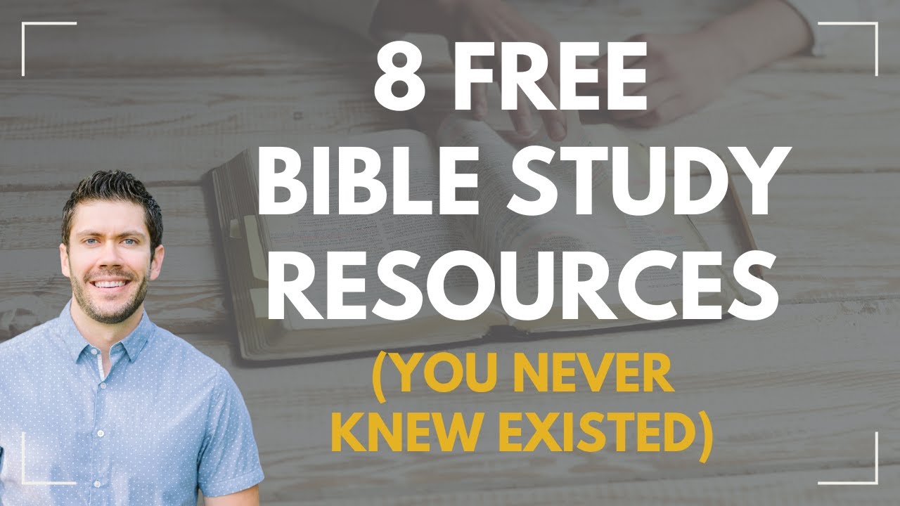 8 Free Bible Study Tools You Never Knew Existed! - YouTube