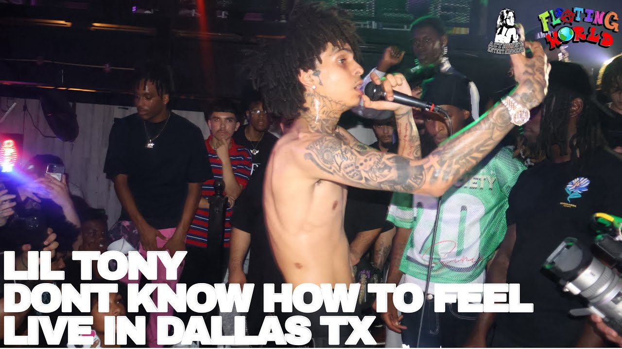 Lil Tony “Don’t Know How To Feel” Live Performance in Dallas Tx 8/1 14 ...