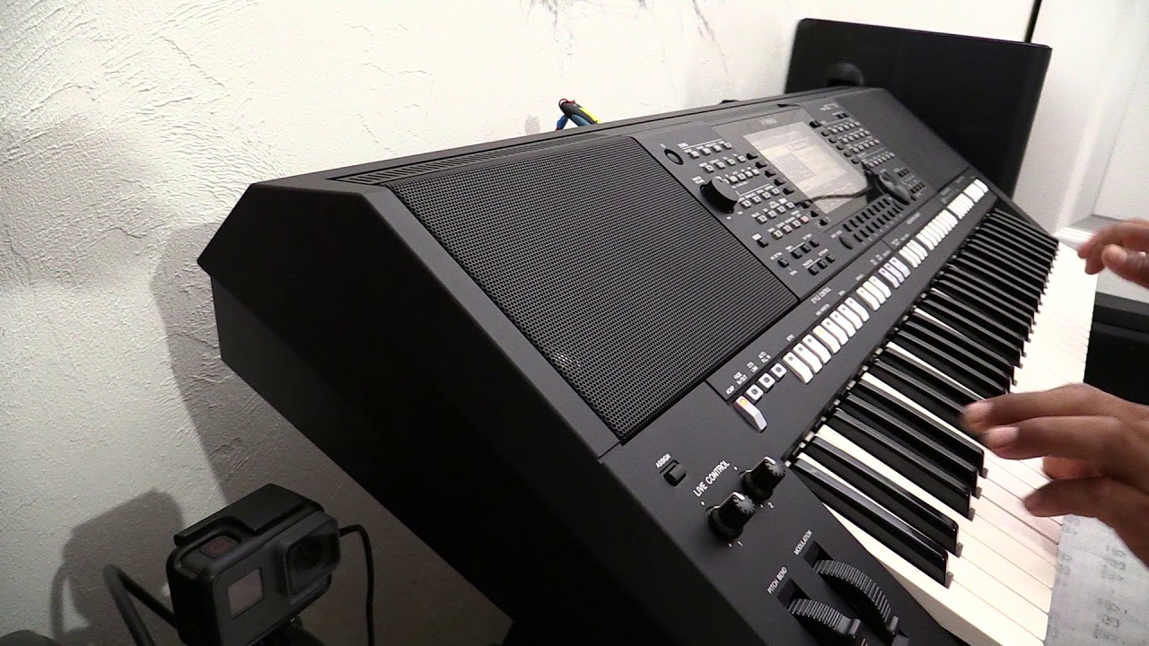 YAMAHA PSR S775 programado para juan.. de tampa florida - YouTube