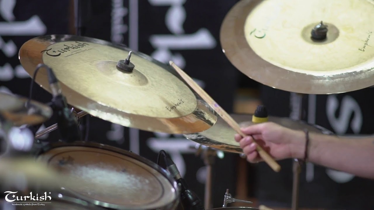 Turkish Cymbals Euphonic Series Only Cymbal Sounds - YouTube