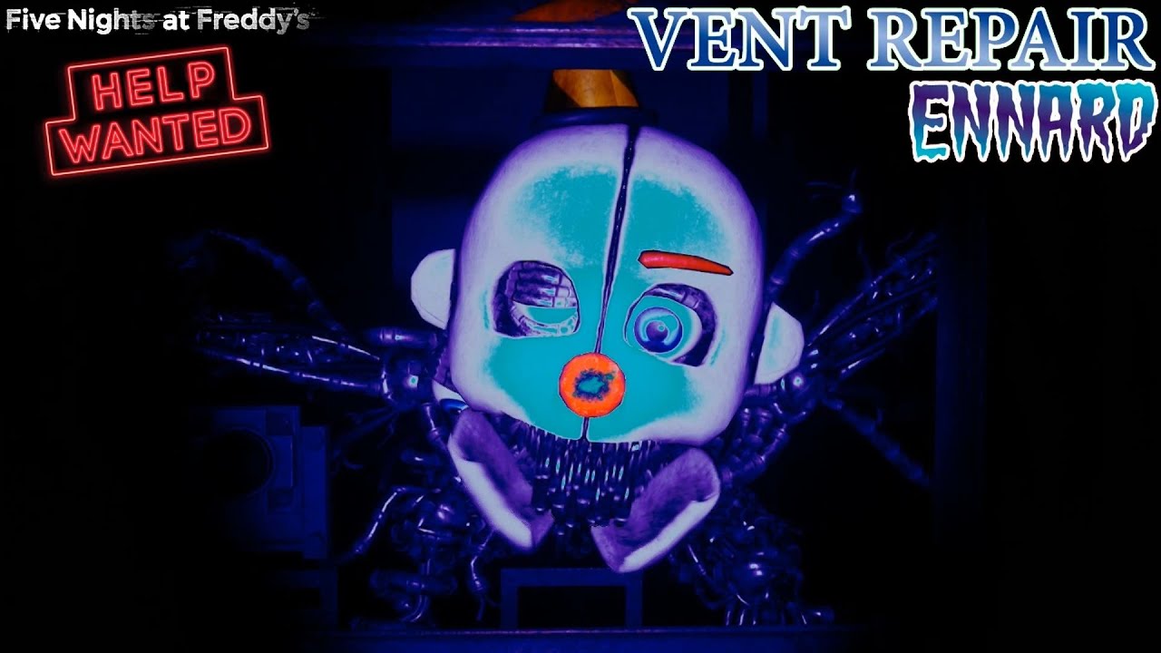 Five Nights at Freddy's: Help Wanted - Vent Repair (Ennard Hard Mode ...