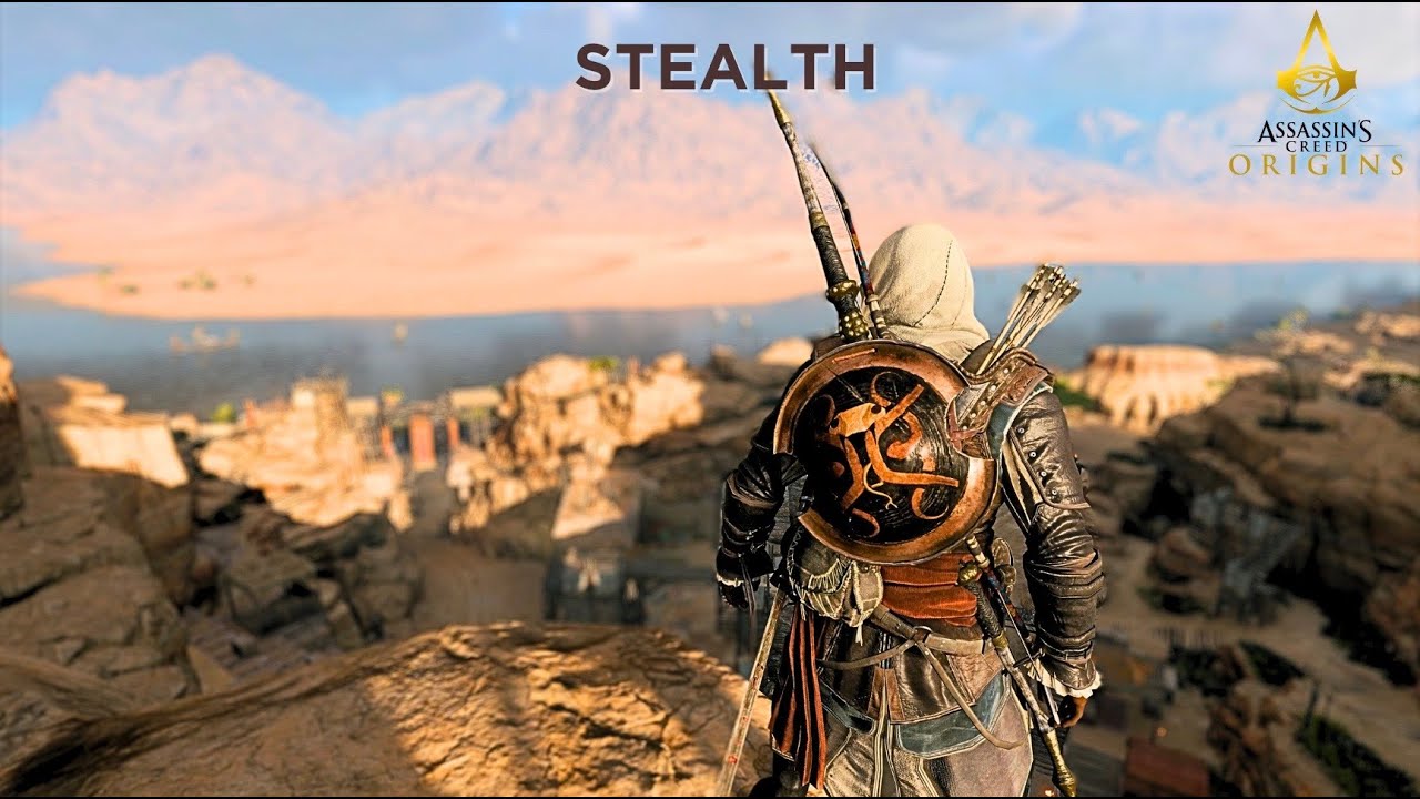 Assassin’s Creed Origins Gameplay | Stealth Kills in Limestone Quarry ...