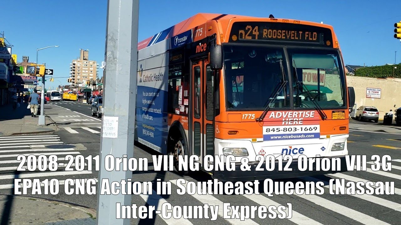 ᴴᴰ⁶⁰ NICE Bus: 2008-2011 Orion VII NG CNG & 2012 Orion VII 3G EPA10 CNG ...