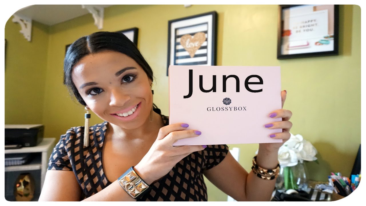 June Glossybox Unboxing - YouTube