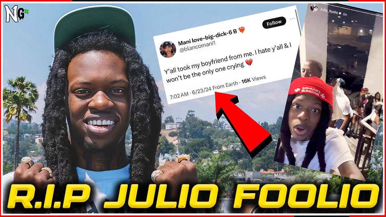 Julio Foolio on Instagram Sending his Address before DELETION ...