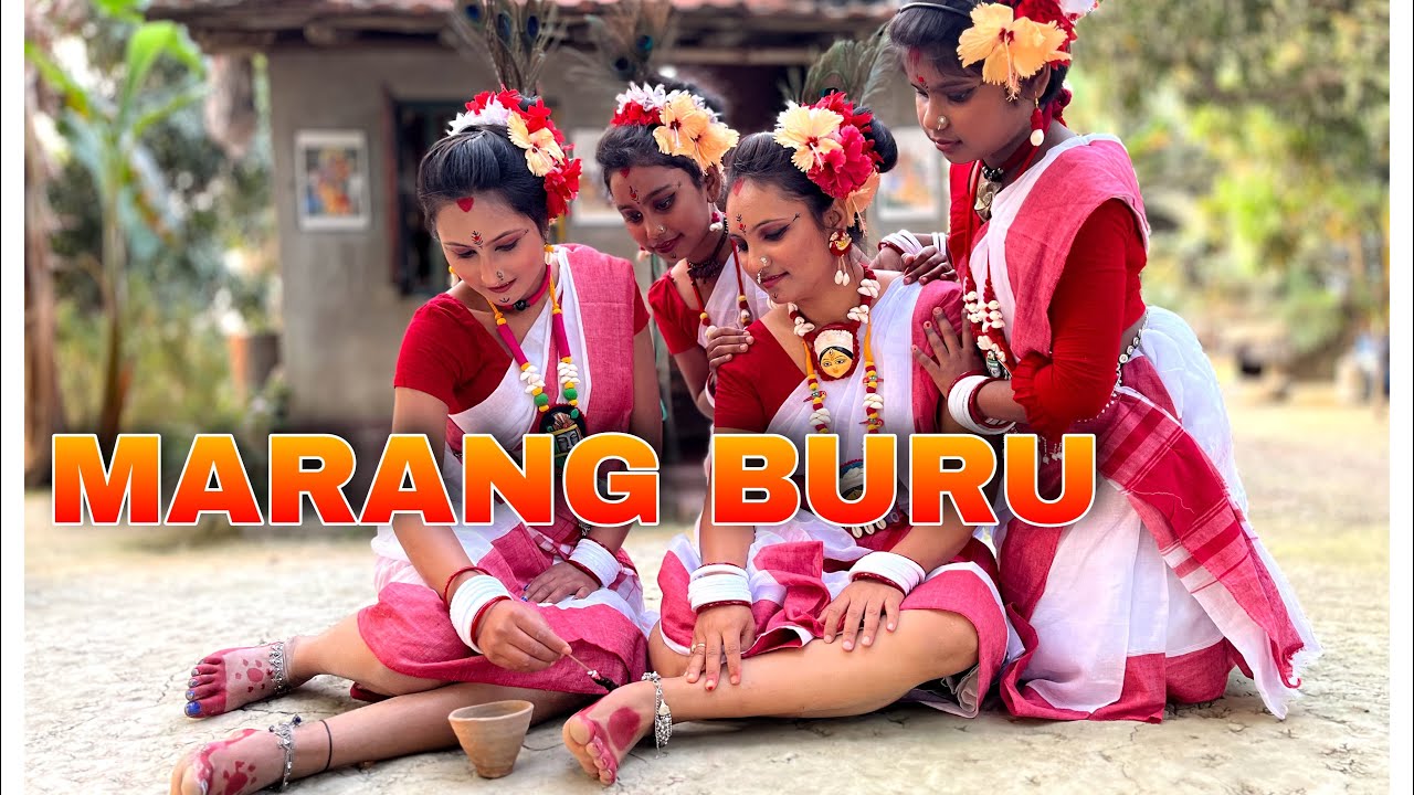 Marang Buru Turu Ruru || Folk Dance|| Jhumur Dance Performance ...