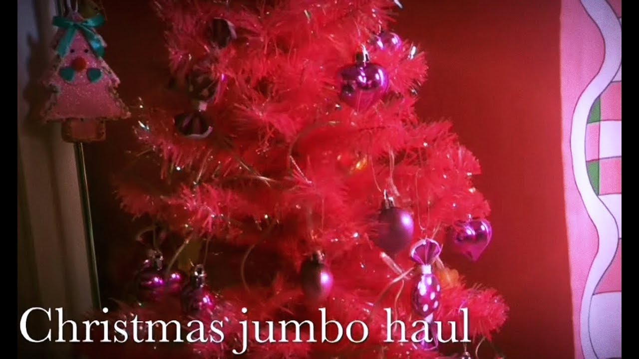 Christmas jumbo haul!!!! - YouTube