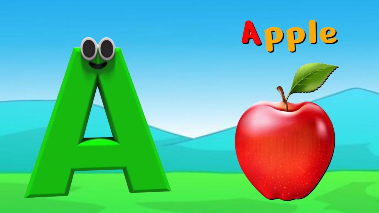 A For Apple B For Banana | Abc Phonics song for toddlers | Abcd Song| # ...