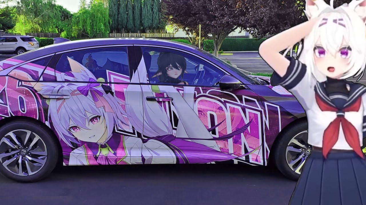 Filian x Layna React To Filian On Car And Vtuber Convention - YouTube