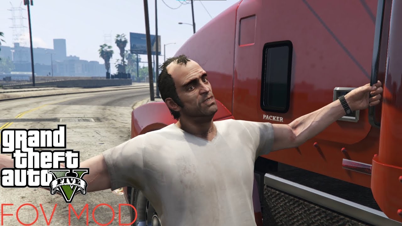 GTA V FOV Mod - Pack Man - YouTube