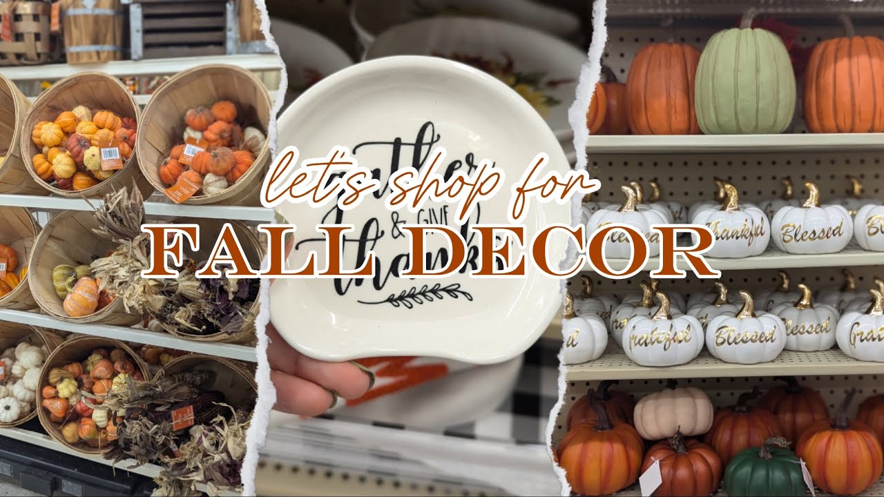 Let’s Browse for Fall Decorations! 🍁 | Fall Decor Finds | Fall Decor ...