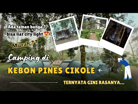 Camping Di Kebon Pines Cikole Ada City Light?