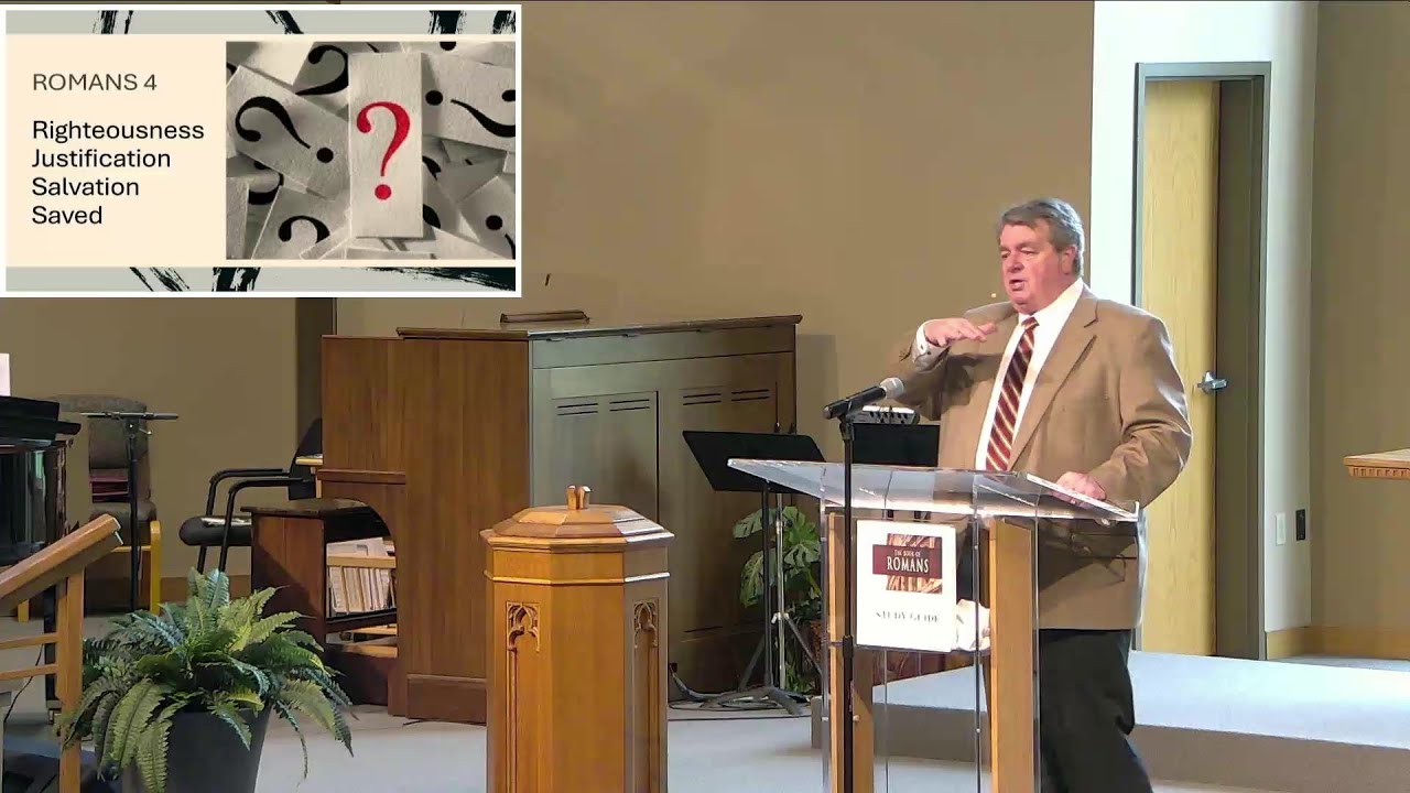 "Righteousness, Justification, Salvation, Saved" Romans 4:1-9, 23-25 ...