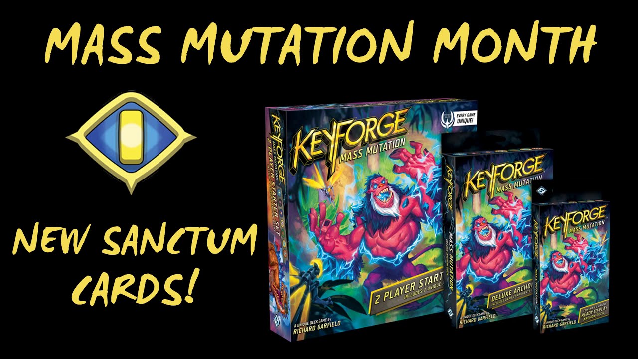 SANCTUM House Review (SPOILERS) - Mass Mutation Month | Keyforge ...