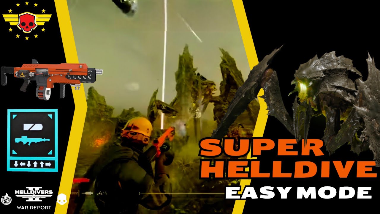 HELLDIVERS 2: Autocannon & Breaker Incendiary Loadout|Super Helldive Difficulty - YouTube