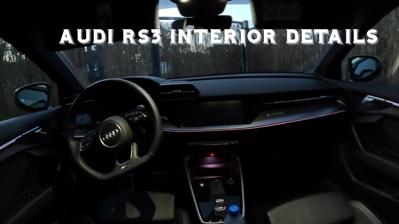 Audi RS3 2023 Interior details - POV - YouTube