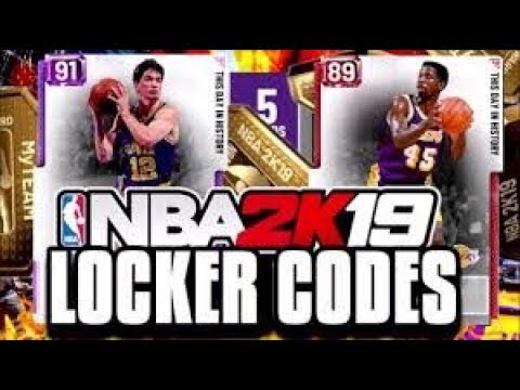 REAL LOCKER CODES FOR NBA 2K19 - YouTube