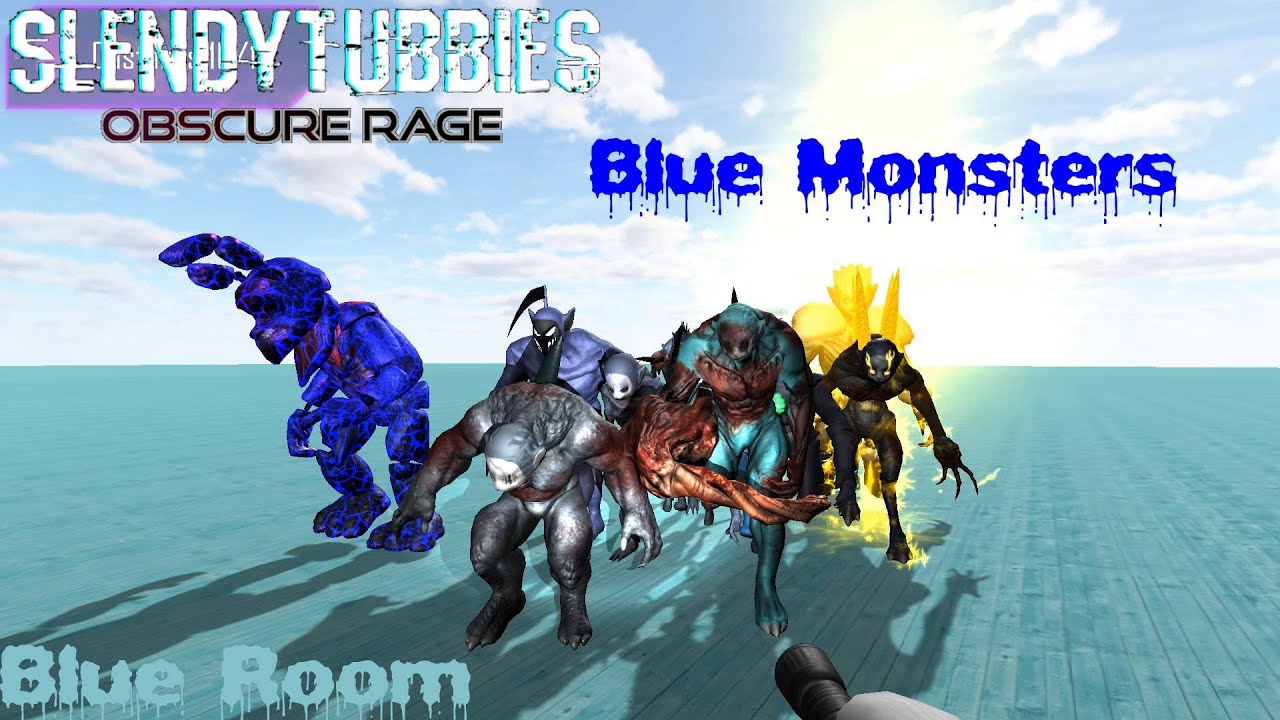 Azul Atrocity! | Slendytubbies: Obscure Rage: Blue Room (Demo 1.0.2 ...
