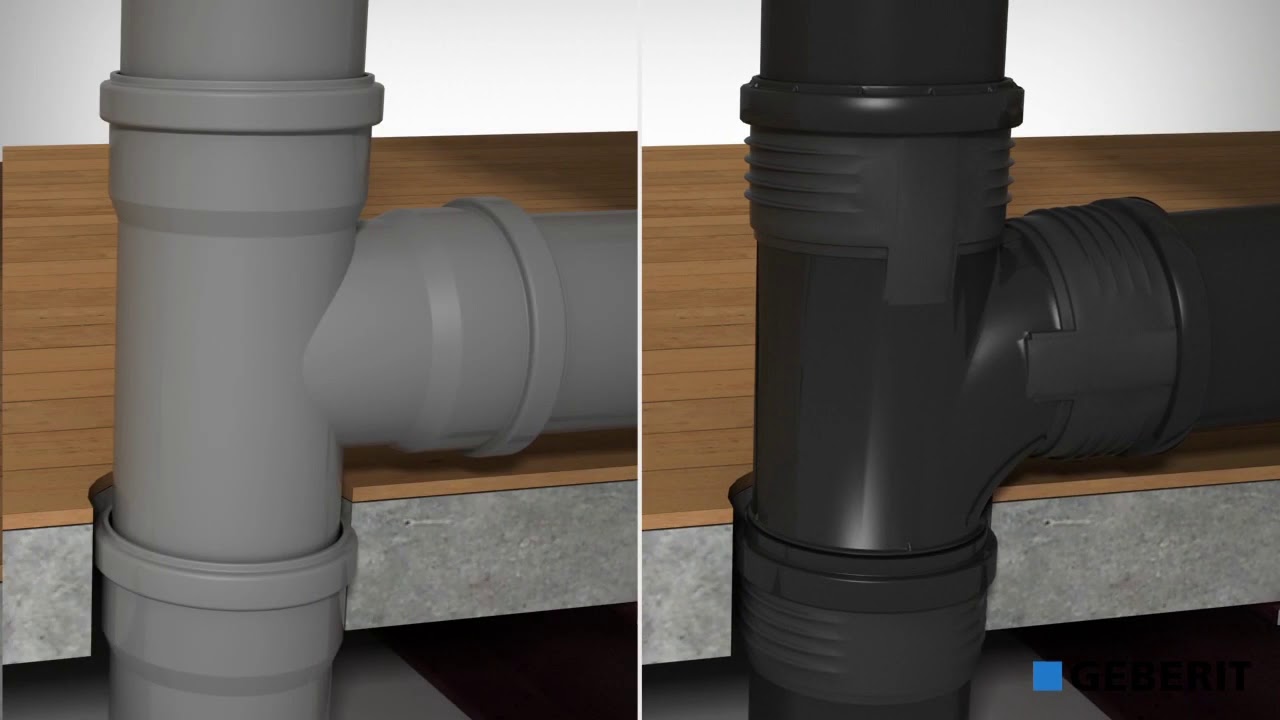 Facq - Geberit - Silent PP hydraulic installation - YouTube