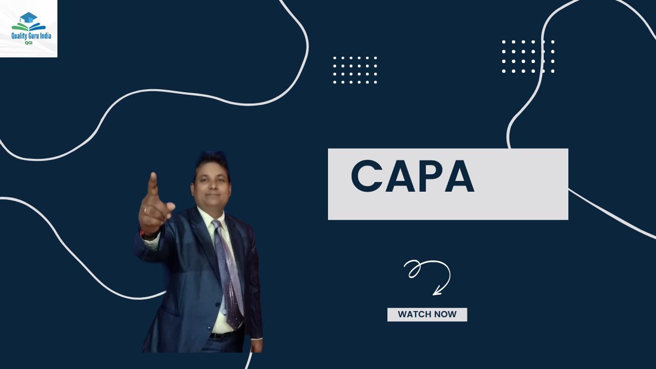 CAPA|| Corrective and Preventive Action || Explained in English ...