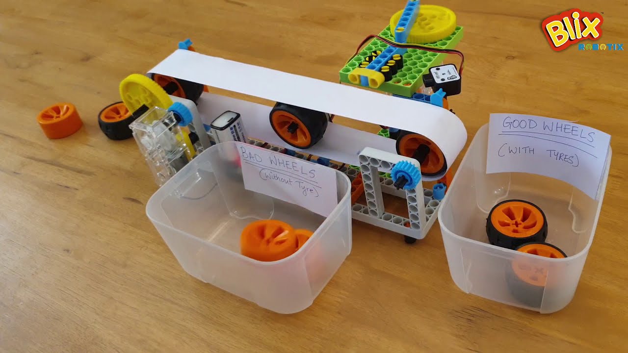 Wheel Sorting Machine | Logic Blocks | Construction - YouTube