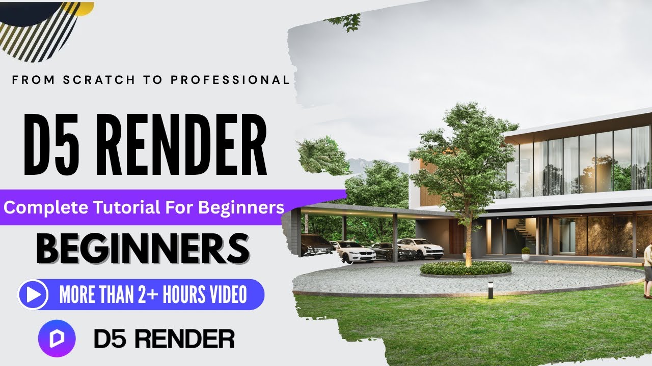 D5 Render for Beginners with Project and Photoshop - YouTube