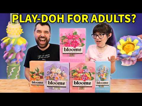 Testing VIRAL “adult” Play-Doh Blooms kit