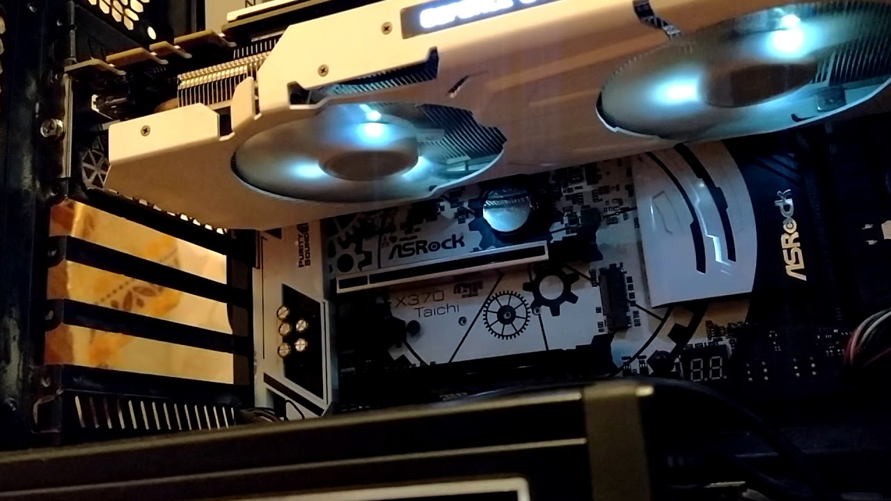 kfa2 geforce gtx 1080 ti exoc white - YouTube