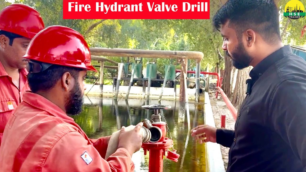 Fire Hydrant Valve Drill - Landing Fire Hydrant Valve - Training in ...