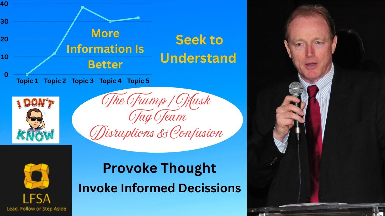 20 Musk Trump Tag Team Disruption Continues - YouTube