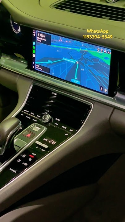 Porsche Panamera Ativação CarPlay e Android Auto Full Screen - WhatsApp ...