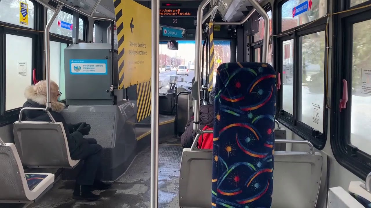 MONTREAL STM NOVA BUS LFS RIDE 28-058 - YouTube