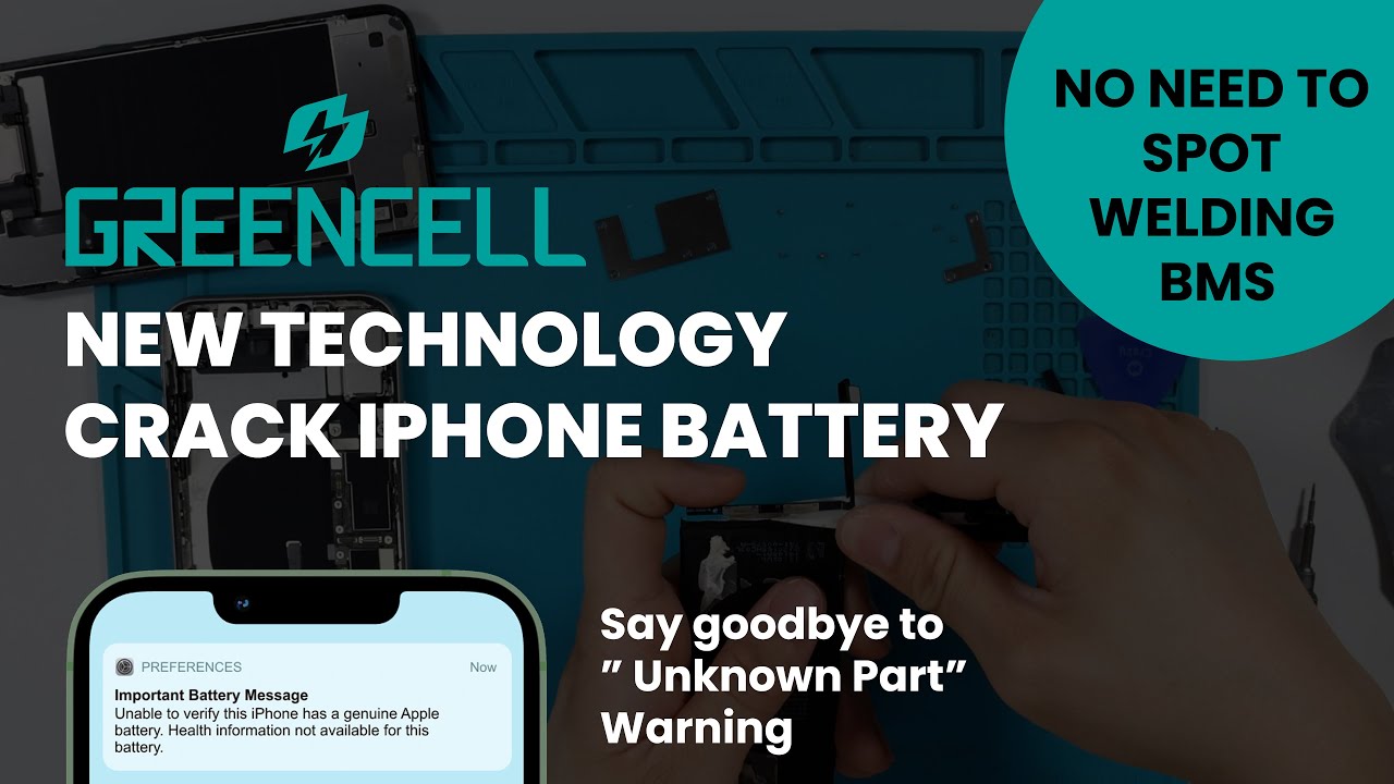 Greencell Crack iPhone 11 Battery Installation Guide (No Need To Spot ...