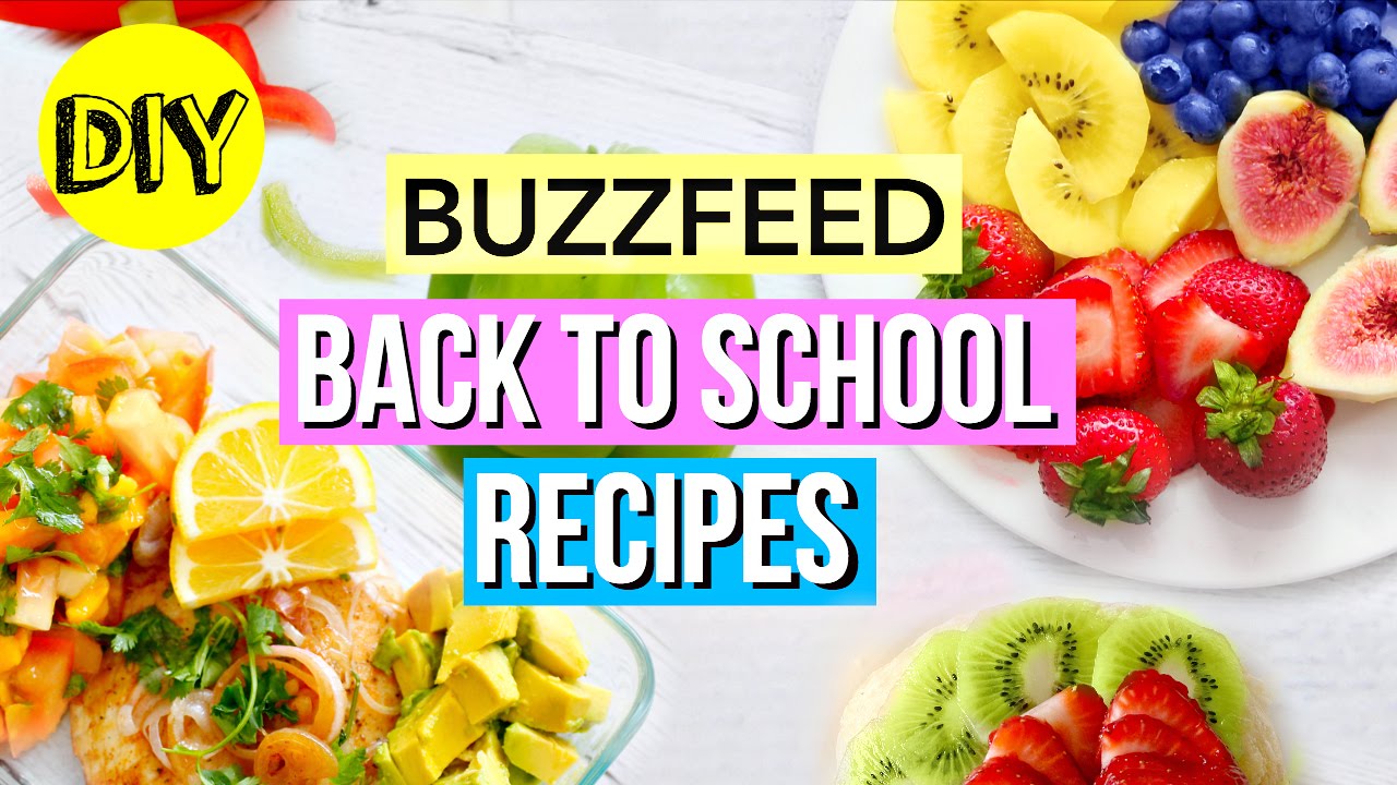 Testing BuzzFeed Recipes EP 6: Back to School Breakfast & Lunch Ideas ...