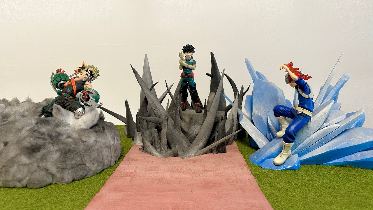 Diorama My Hero Academia 🇯🇵 PLUS ULTRA!!! - YouTube
