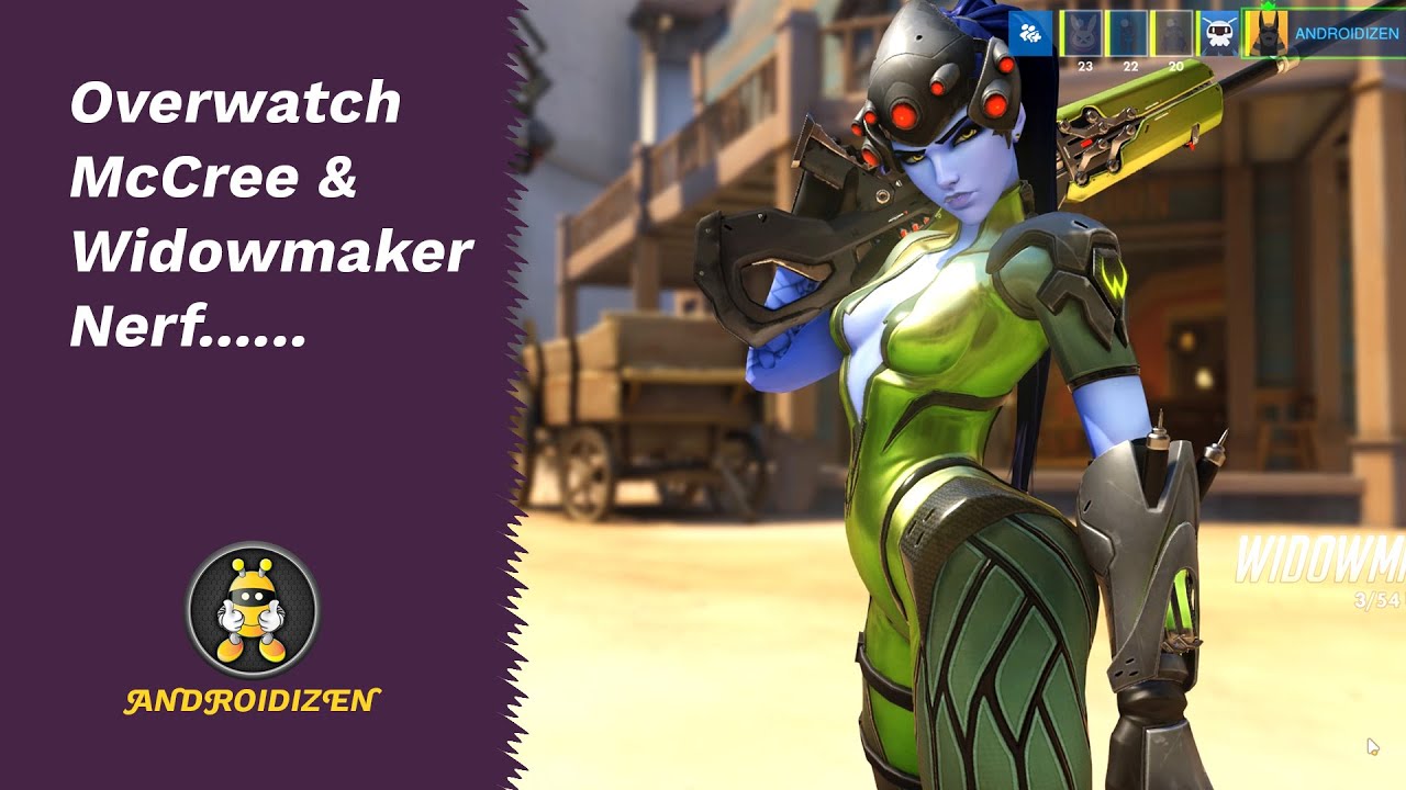 Overwatch Patch McCree & Widowmaker Nerf June 14 2016 - YouTube