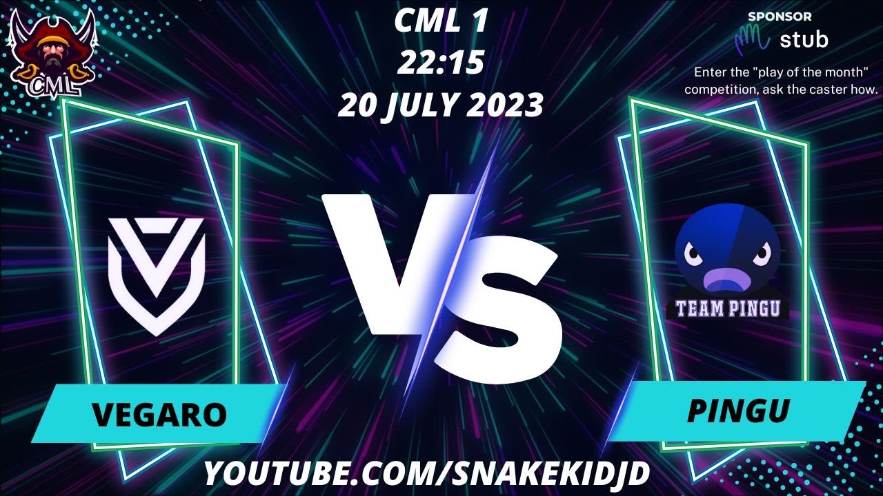 (RSA English) Vegaro vs Pingu in CML Dota - YouTube