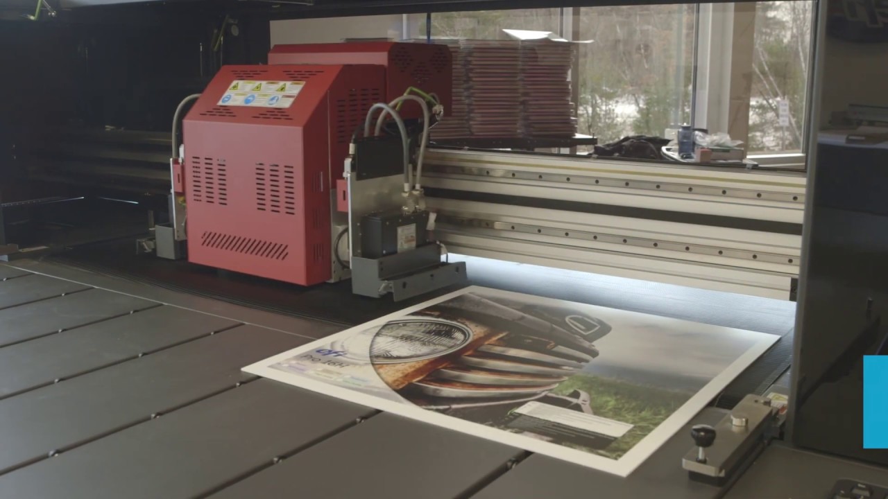EFI Wide Format Printers Now Available at ITNH - YouTube