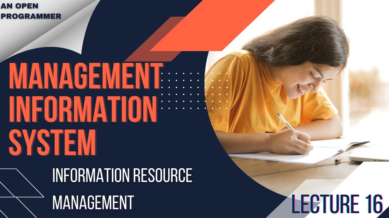 Information Resource Management | IRM | Management Information System ...
