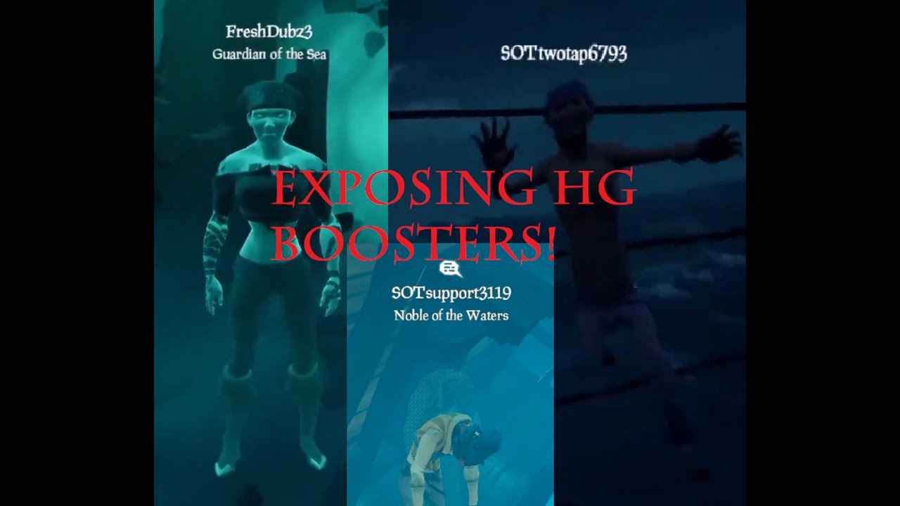 Exposing Hourglass boosters and their broken exploits Sea of Thieves ...
