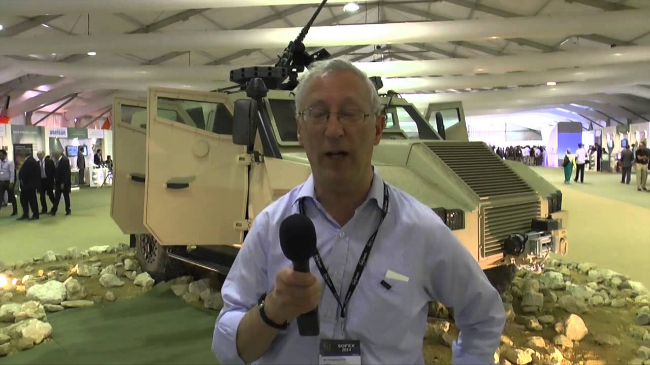 SOFEX 2014 KADDB Stallion II 4X4 LAV - Christopher F Foss, Editor, IHS ...