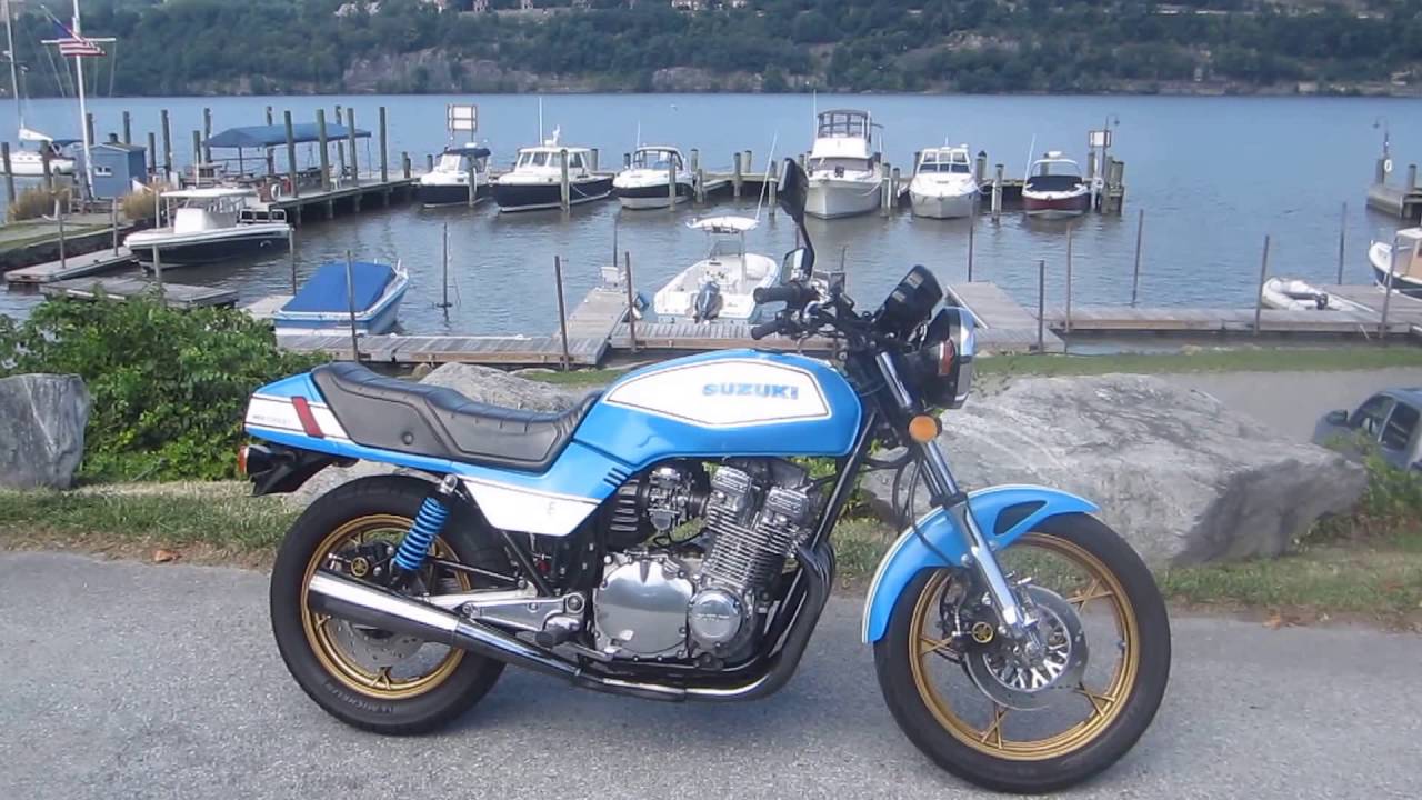SUZUKI GS1100E 1982 ride to GARRISON - YouTube