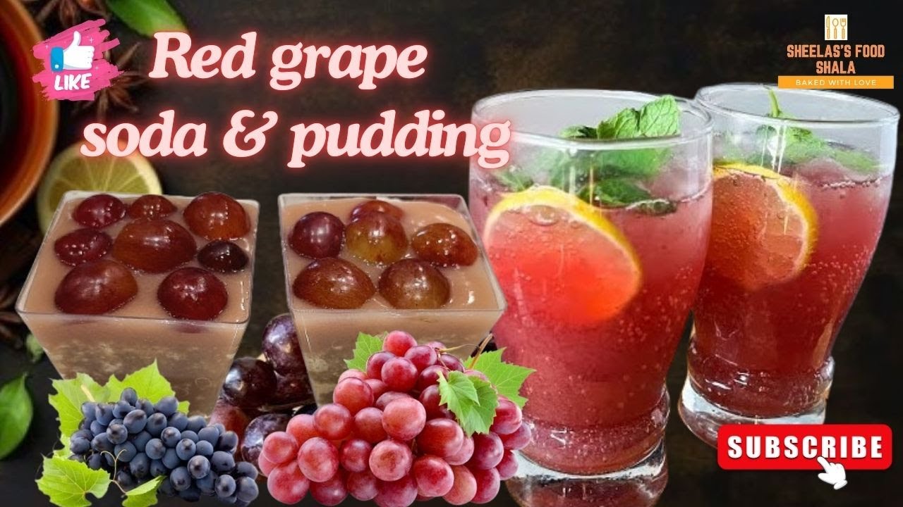 "Fizz & Bliss: Healthy Red Grape Soda and Pudding Recipes for an ...