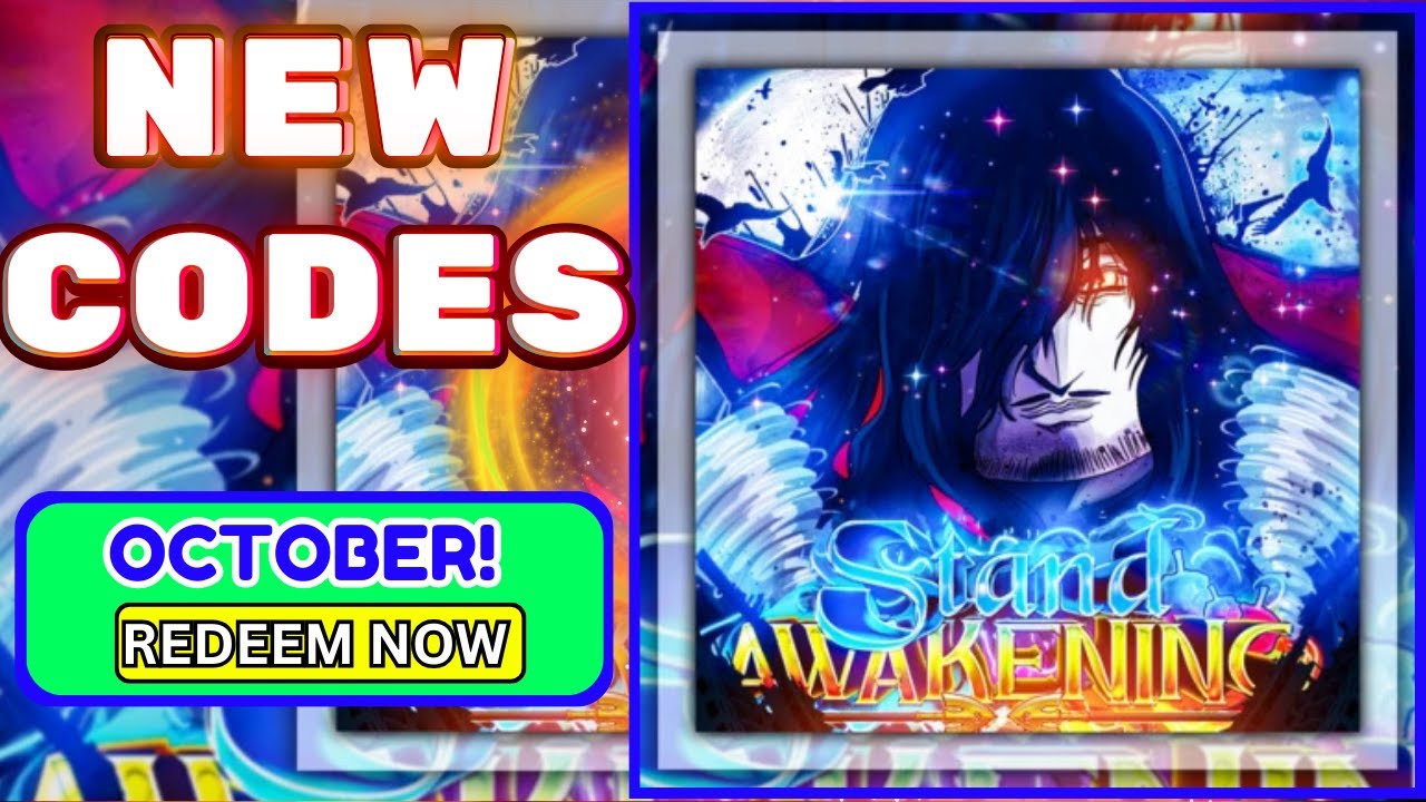 ⚠️New⚠️ ALL WORKING UPDATE CODES For Stands Awakening Roblox Stands ...