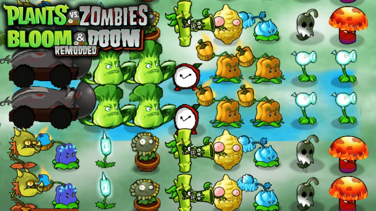 PvZ Bloom & Doom Remodded v3.0 (Part 2) | Bamboo Shoots, Lemon-Nade ...