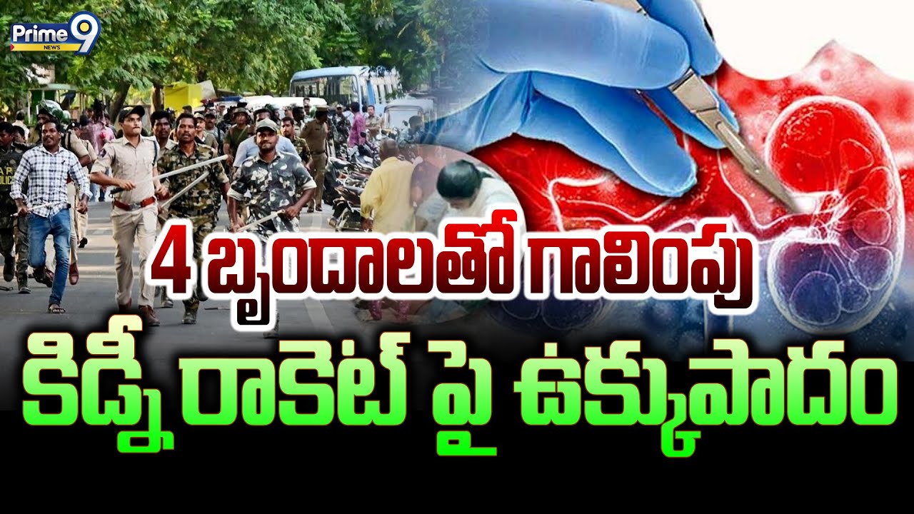 4 బృందాలతో గాలింపు.. కిడ్నీ రాకెట్ పై ఉక్కుపాదం | AP Kidney Rocket News ...