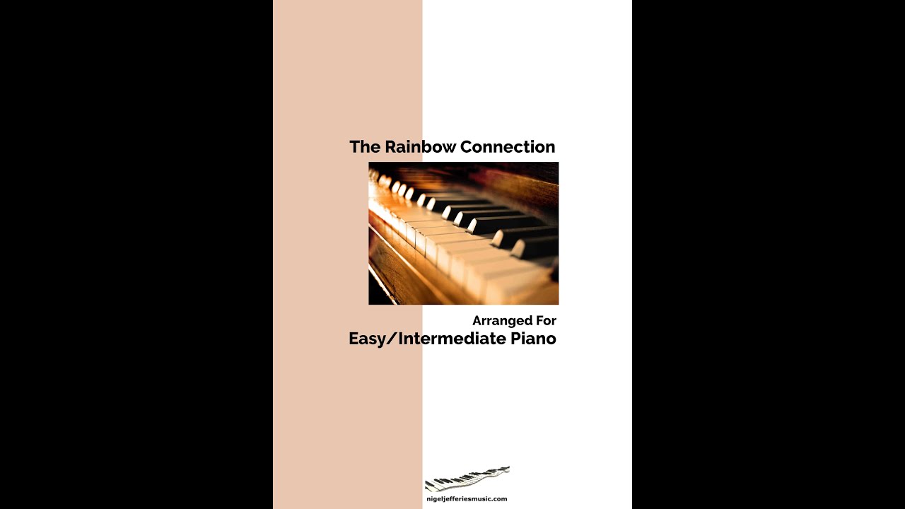 The Rainbow Connection arranged for easy/intermediate piano - YouTube