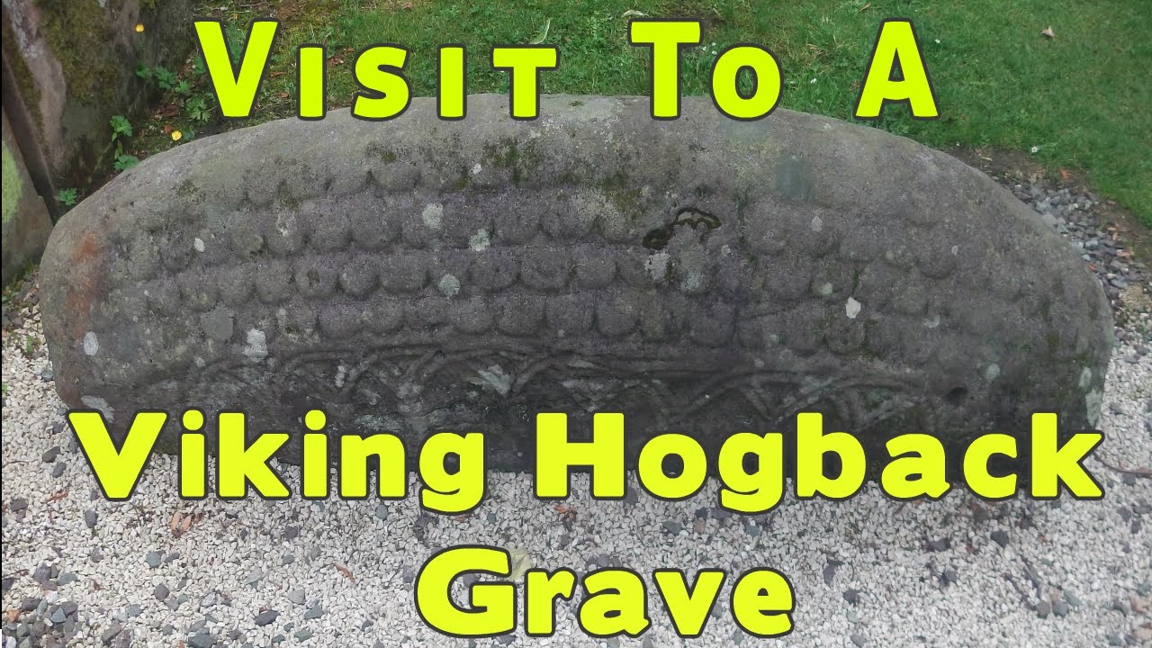 Visit to luss estate ancient viking hogback grave - YouTube