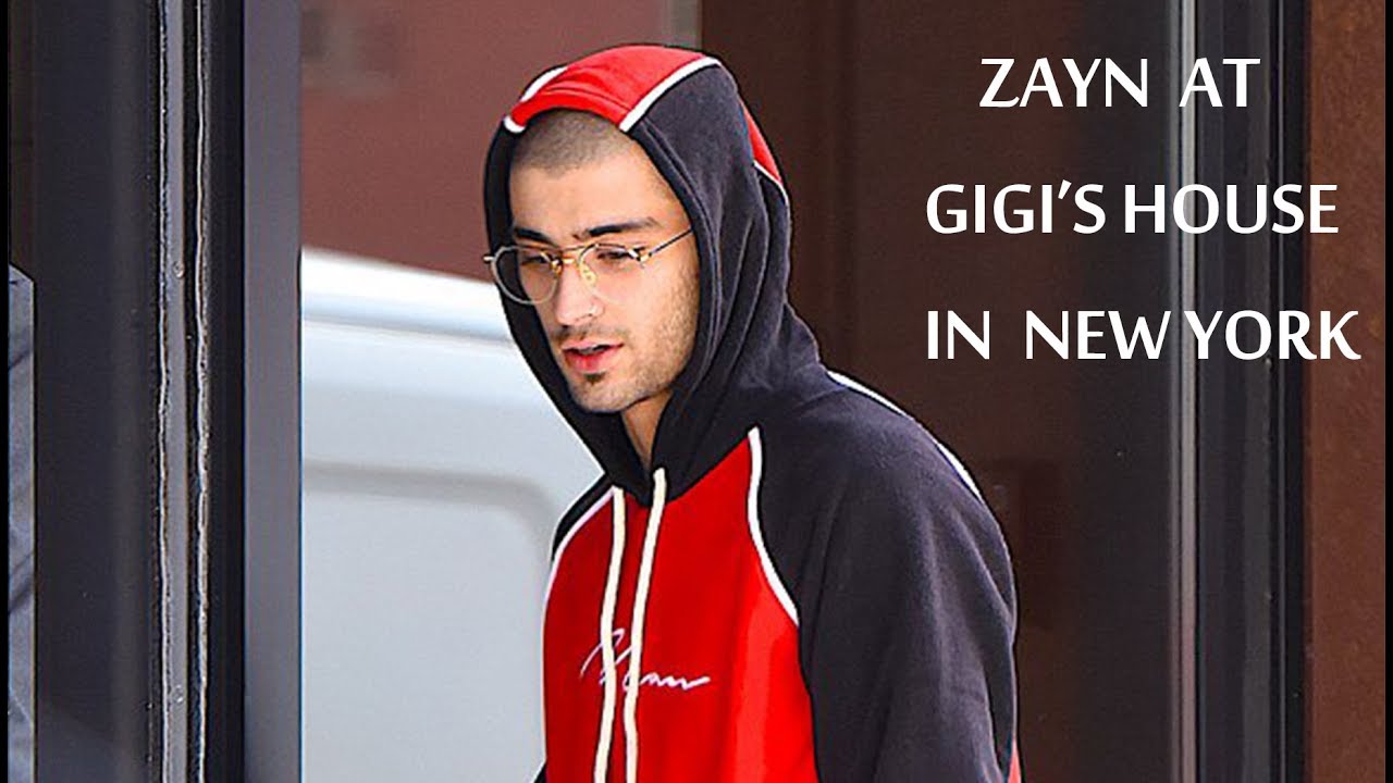 Zayn Malik Spotted At Gigi Hadid's House In New York - YouTube