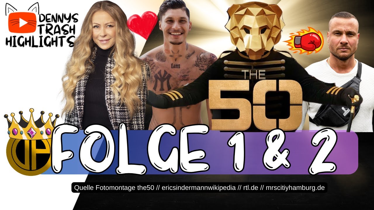 THE 50: Eric Sindermann HEFTIGE KLATSCHE! Yasin LECKT Jenny Elvers ab ...